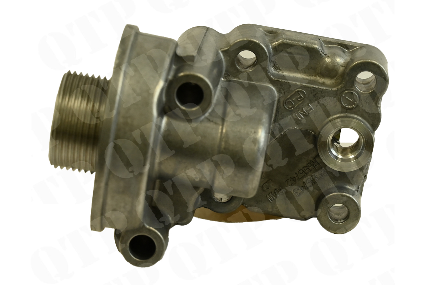 Transmission oil filter housing