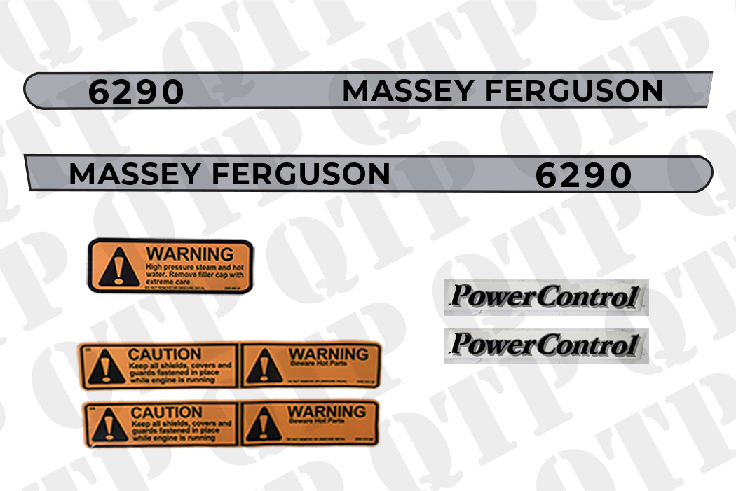 Decal Kit Massey Ferguson 6290